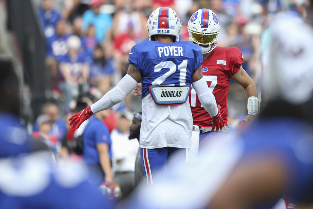 Source: Buffalo Safety Poyer Hyperextends Left Elbow | News, Sports ...